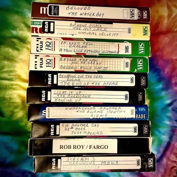 Multiples | Media | Vhs Grab Bag Blank As Photoed | Poshmark